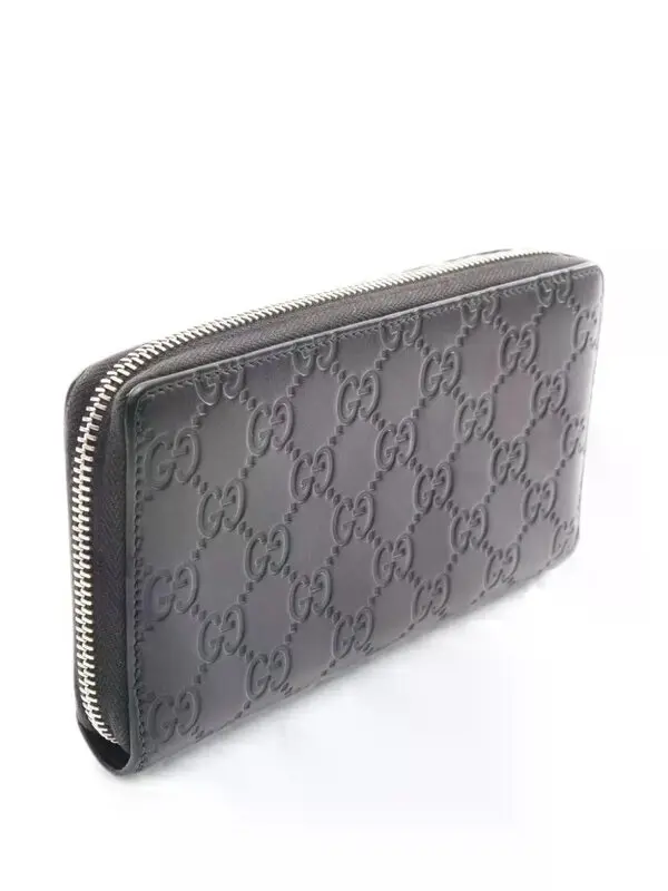 Gucci 2000s Guccissima Zip-around Wallet