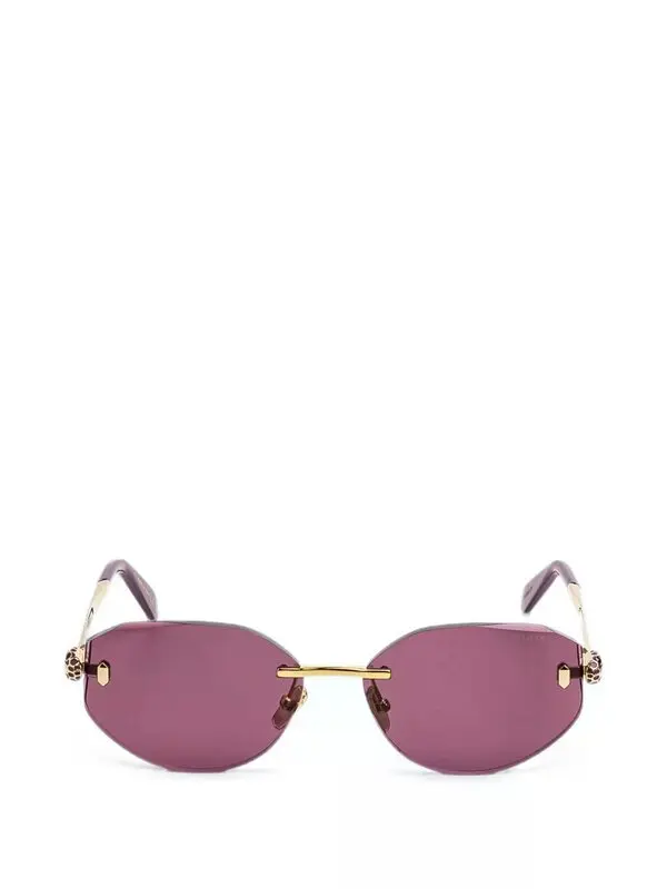 BVLGARI Serpenti Geometric-frame Sunglasses