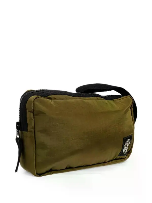 Stone Island Logo Patch Wrist Strap Bag