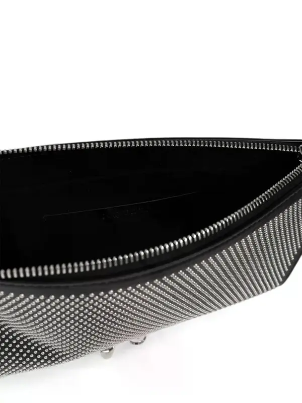 Alexander McQueen Knuckle Studded Clutch Bag