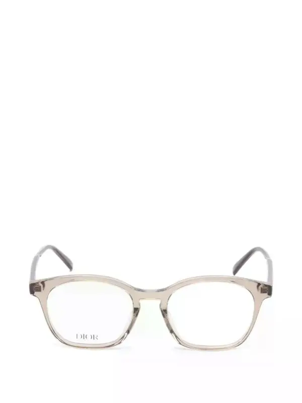 Dior 2020s Logo Square Frame Glasses