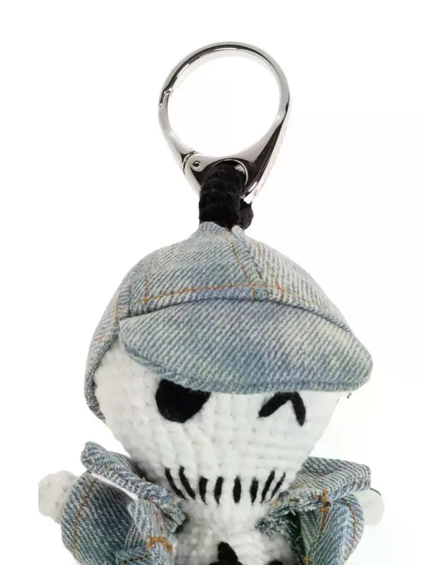 Alexander McQueen Crochet Skeleton Bag Charm