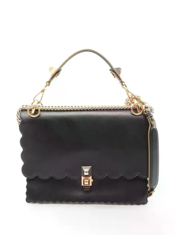 Fendi 2000s Kan I Scalloped Shoulder Bag