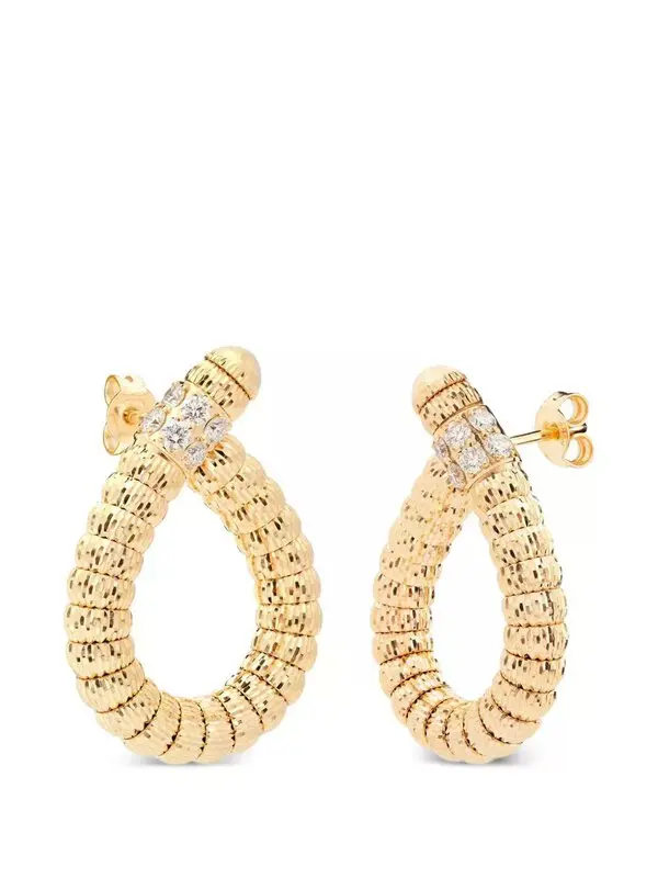OFFICINA BERNARDI Enigma S Diamond Drop Earrings