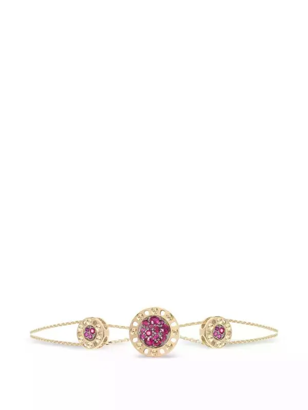 OFFICINA BERNARDI Senzatempo Essence Ruby And Diamond Bracelet - Gold