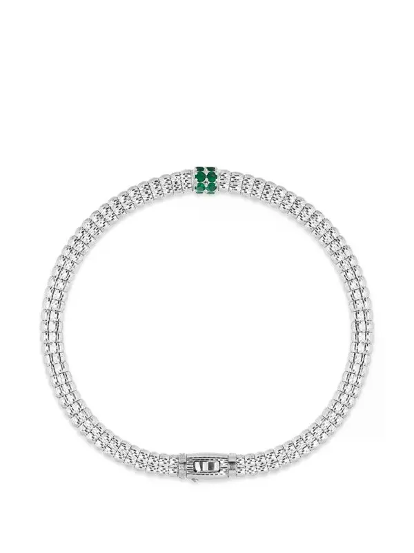 OFFICINA BERNARDI Enigma Emerald And Diamond Bracelet