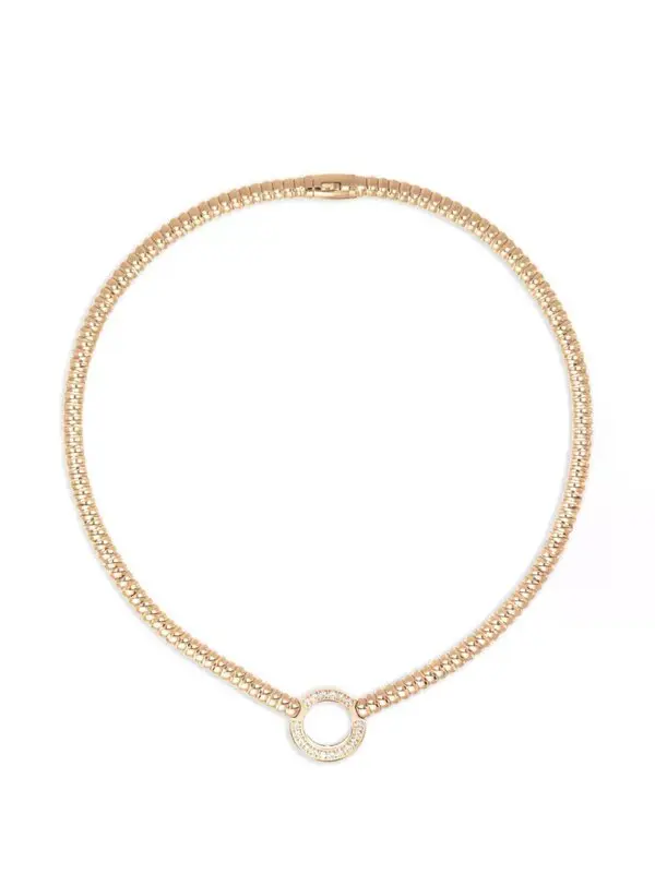 OFFICINA BERNARDI Enigma X Aura Diamond Necklace - Gold