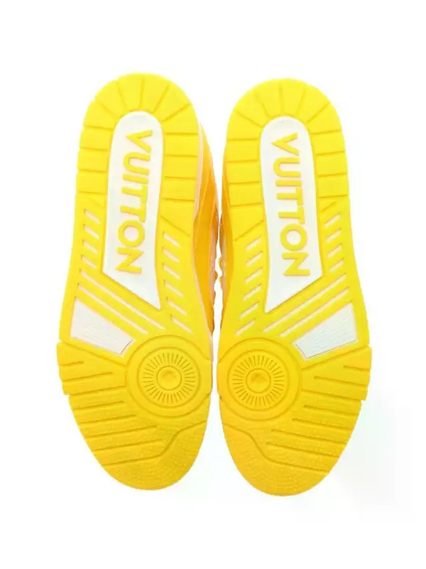 LOUIS VUITTON 2022 Trainer Line Sneakers - Yellow