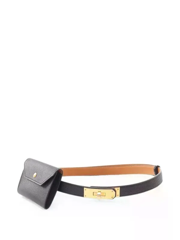 Hermès 2024 18 Kelly Pocket Belt - Black