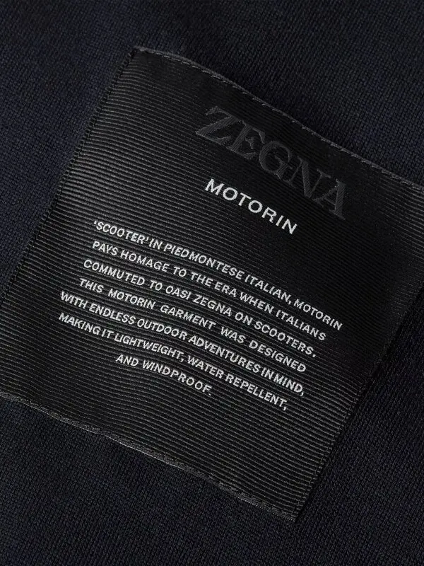 Zegna Microfiber Motorin 100cc Blouson
