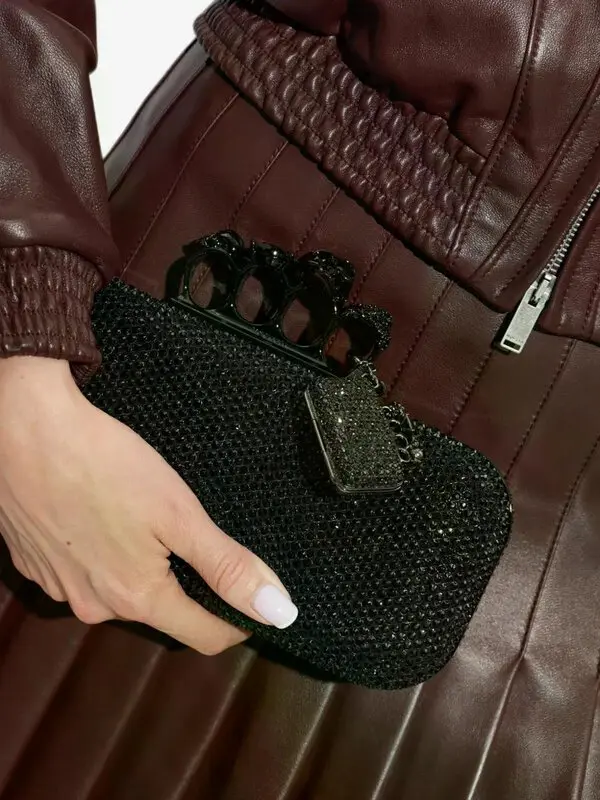 Alexander McQueen Knuckle Clutch Charm Bag Charm