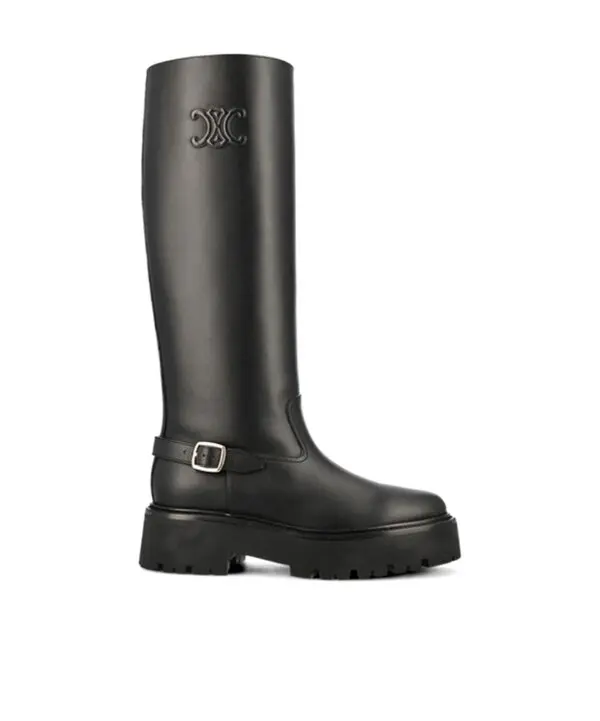 Celine Calfskin High Boots
