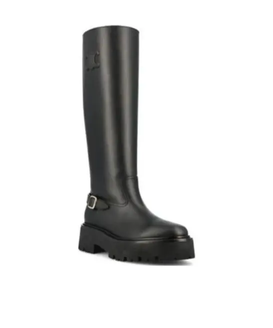 Celine Calfskin High Boots