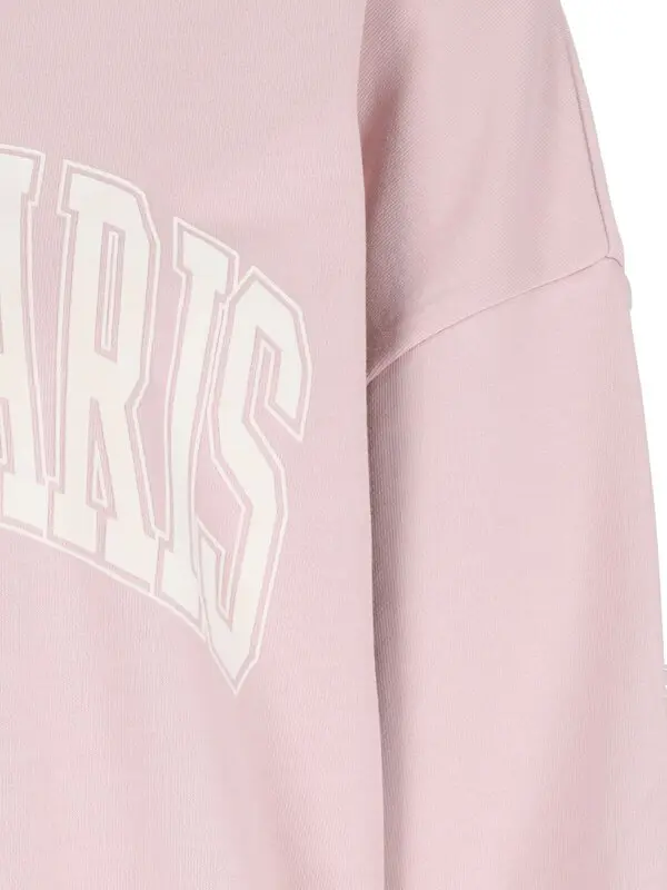 Celine Oversized Cotton Fleece Sweatshirt