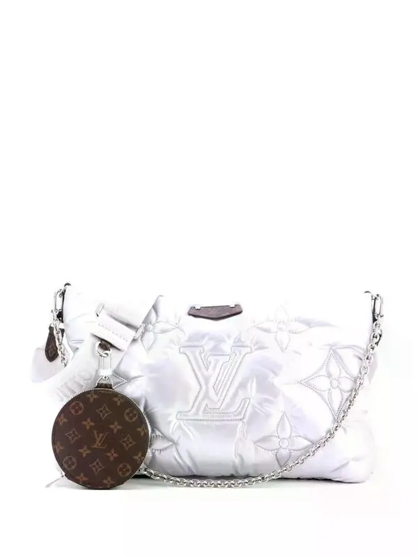 LOUIS VUITTON Maxi Multi Pochette Accessoires Monogram Quilted Econyl Nylon Crossbody Bag