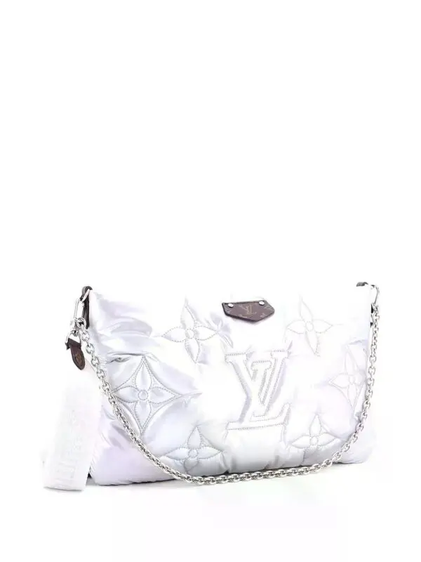 LOUIS VUITTON Maxi Multi Pochette Accessoires Monogram Quilted Econyl Nylon Crossbody Bag