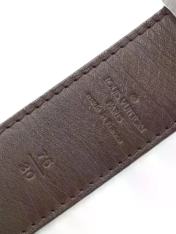 LOUIS VUITTON 2000s Damier Ebene Belt