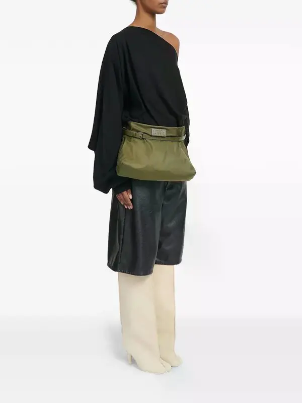 MAISON MARGIELA Logo Patch Cross Body Bag
