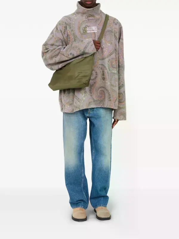 MAISON MARGIELA Logo Patch Cross Body Bag