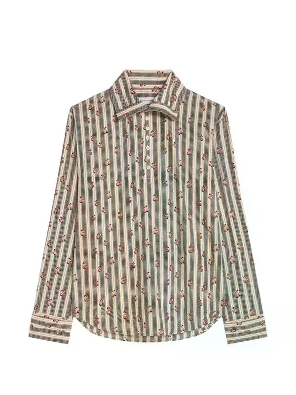 Dries Van Noten Cotton Turtleneck Shirt
