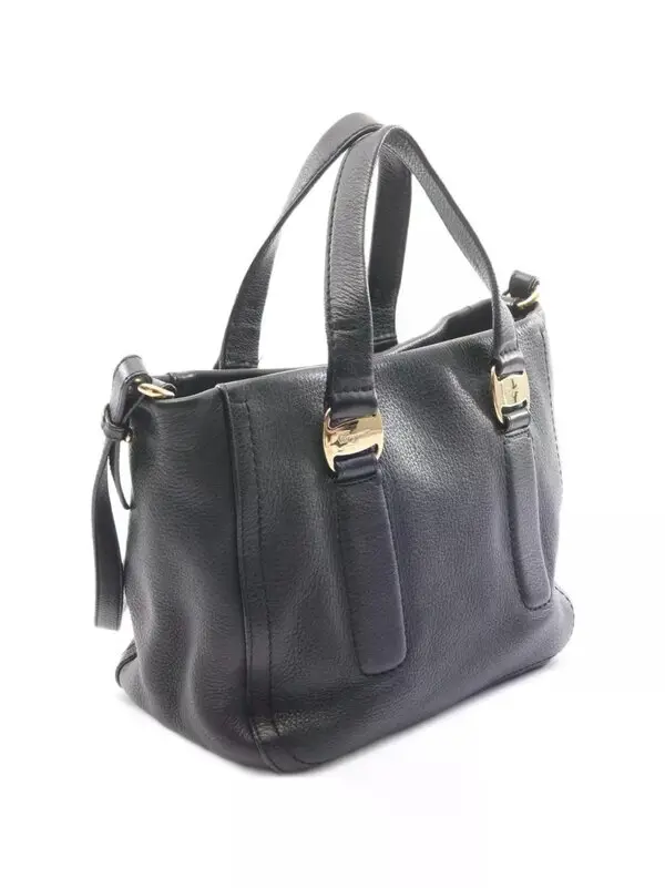 FERRAGAMO Gancini Tote Bag - Black
