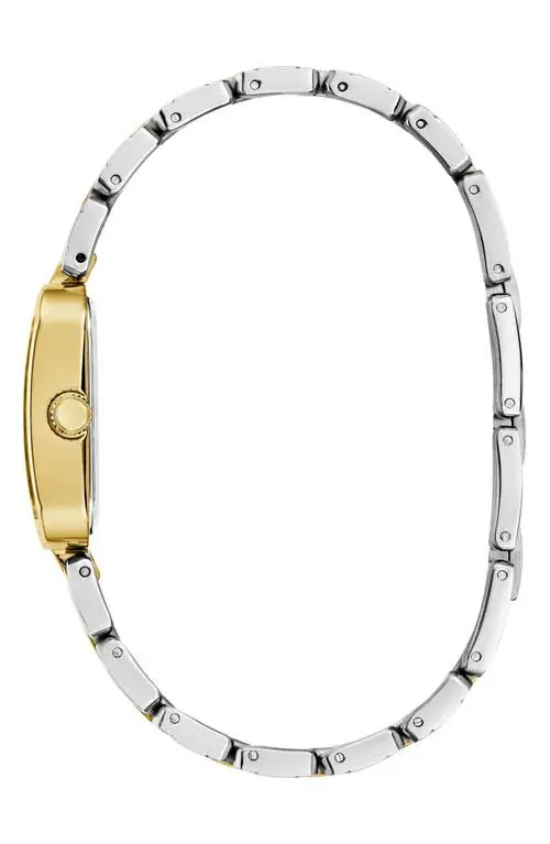 Guess Isla Tank Two-tone Bracelet Watch