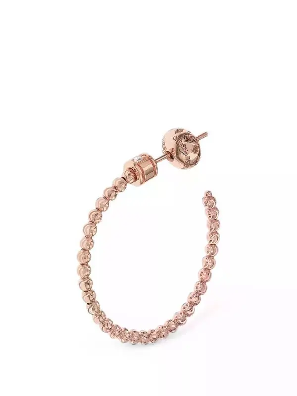OFFICINA BERNARDI Medium Moon Diamond Hoop Earrings