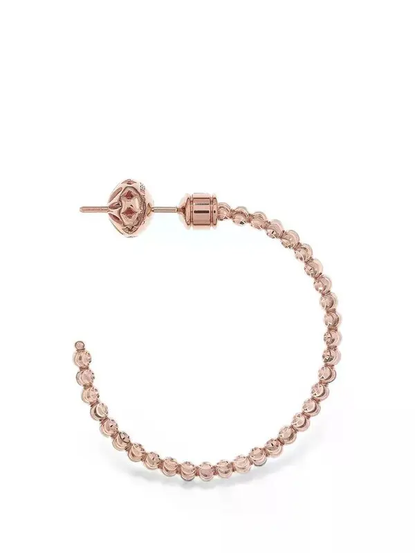 OFFICINA BERNARDI Medium Moon Diamond Hoop Earrings