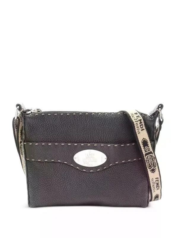 Fendi Selleria Shoulder Bag - Black