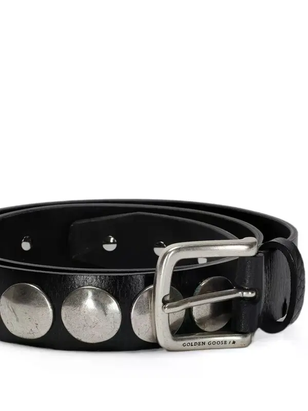 GOLDEN GOOSE Trinidad Stud-embellished Belt