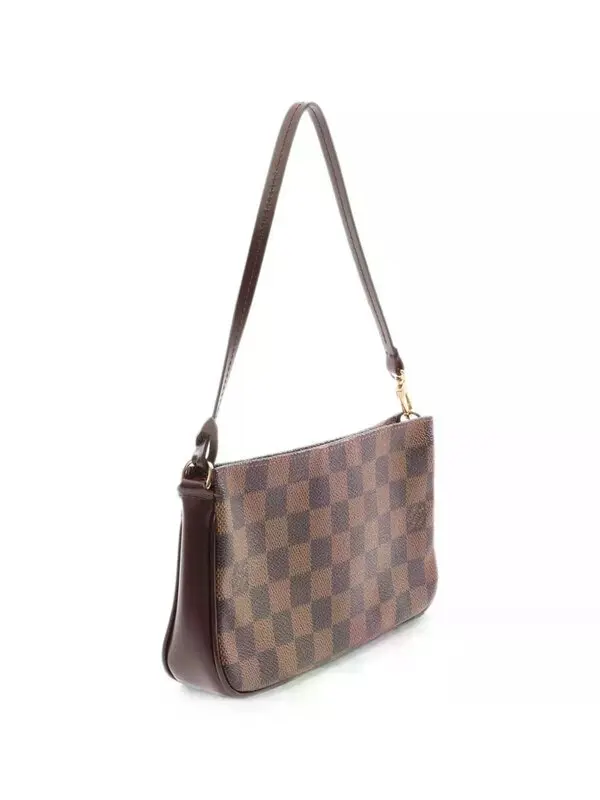 LOUIS VUITTON 2002 Damier Ebene Navona Shoulder Bag