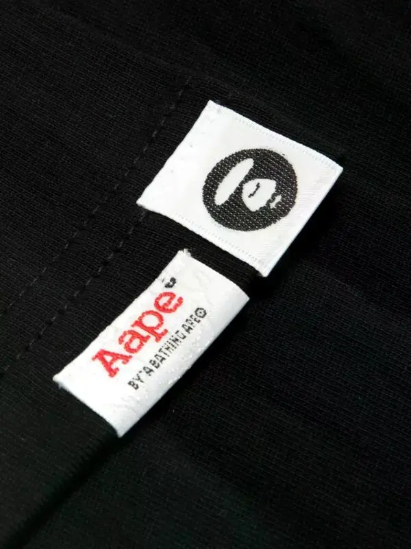AAPE BY *A BATHING APE Moonface Logo-print T-shirt