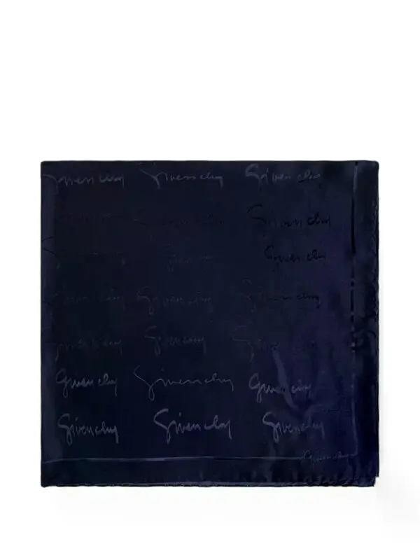 Givenchy Logo-print Silk Scarf