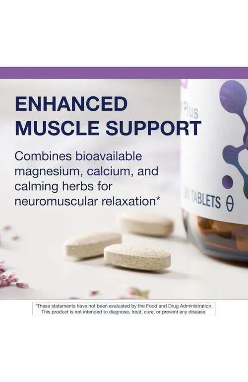 METAGENICS Myocalm Plus Herbal Muscle Relaxation Supplement 180 Tablets