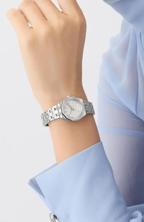 Guess Pixie Crystal Dial Bracelet Watch