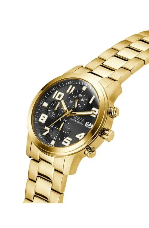Guess Atticus Tone Chronograph Bracelet Watch