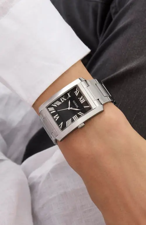 Guess Clyde Tone Bracelet Tank Watch