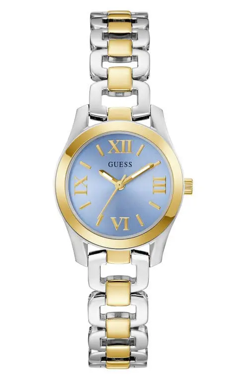 Guess Veda Two-tone Bracelet Watch - Ice Blue