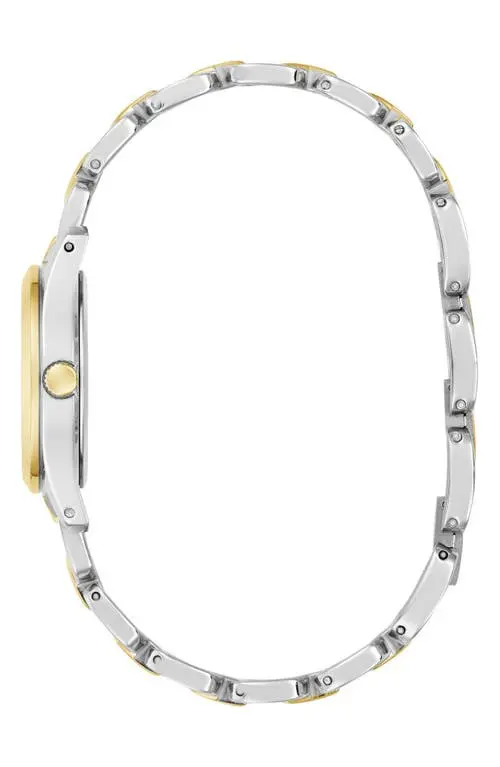 Guess Veda Two-tone Bracelet Watch - Ice Blue