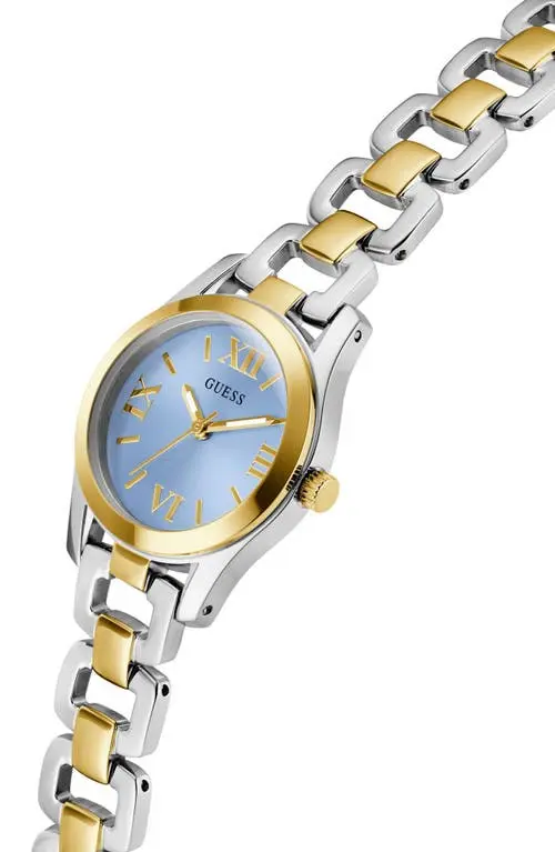 Guess Veda Two-tone Bracelet Watch - Ice Blue
