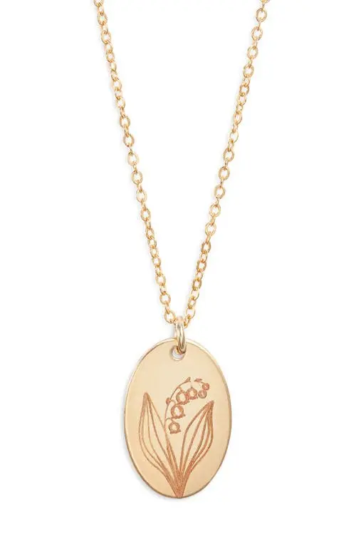 SET & STONES Louise Birth Flower Necklace