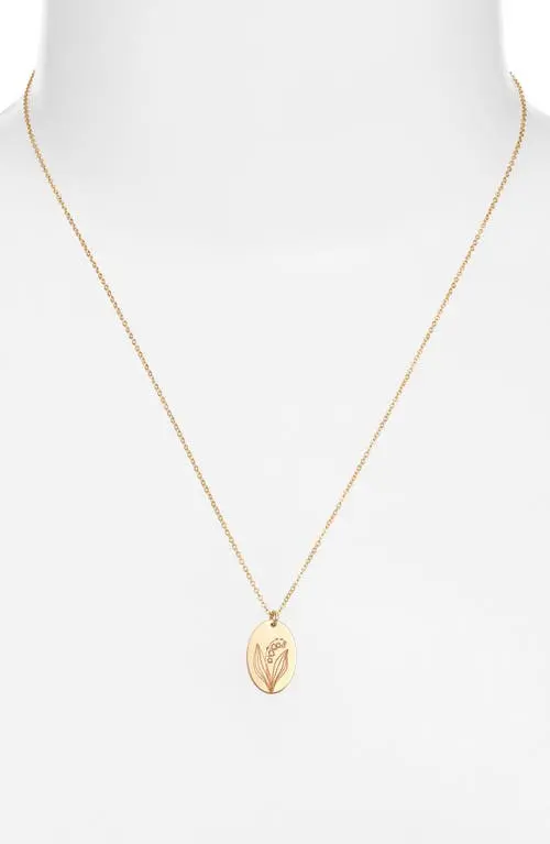 SET & STONES Louise Birth Flower Necklace