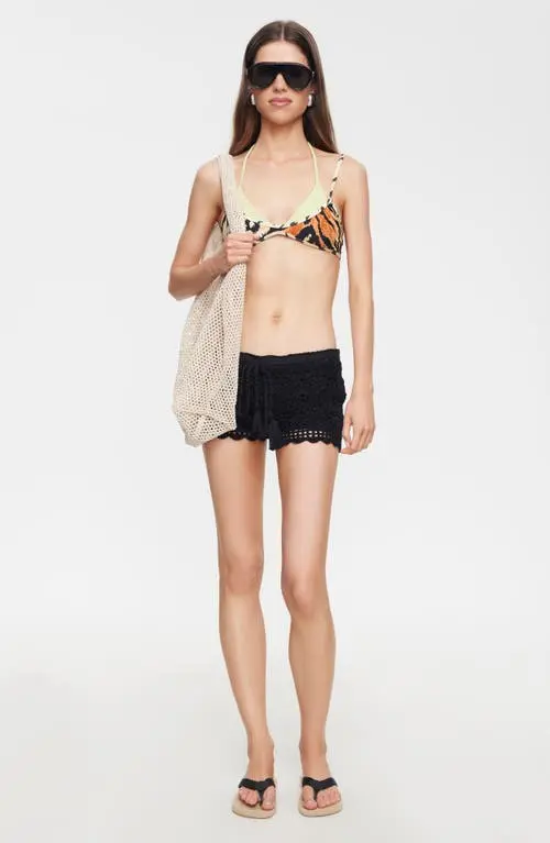 Lioness Soleil Crochet Shorts