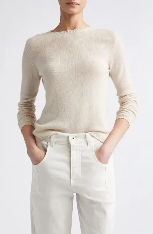 Eleventy Semisheer Cashmere Crewneck Sweater