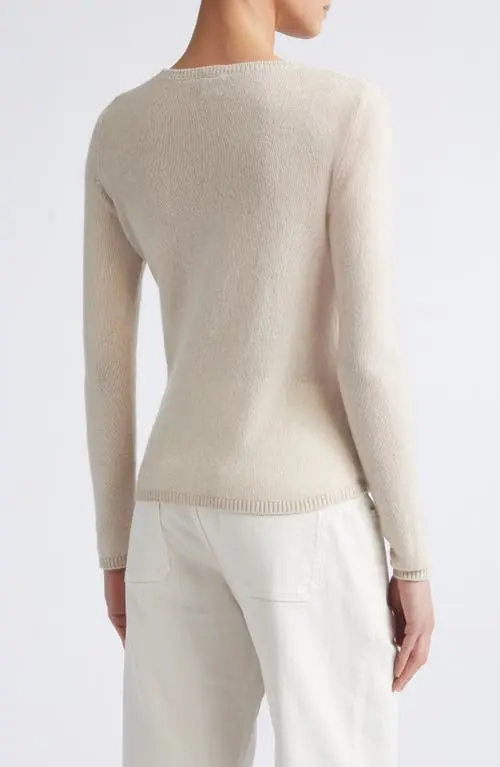 Eleventy Semisheer Cashmere Crewneck Sweater