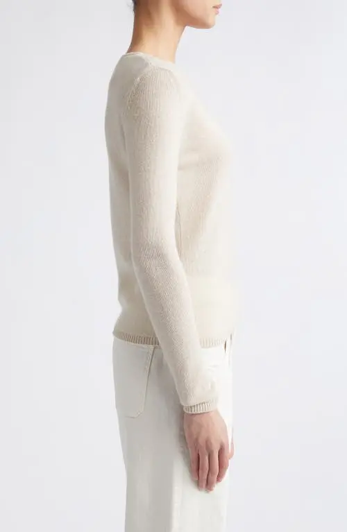 Eleventy Semisheer Cashmere Crewneck Sweater