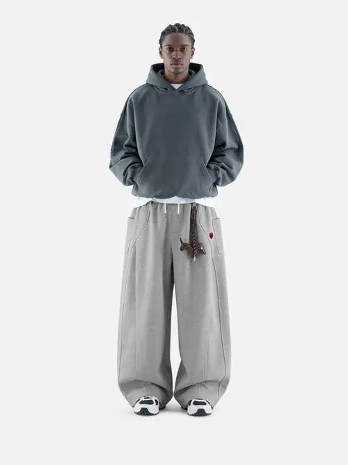AELFRIC EDEN Baggy Sweatpants With Dachshund Charm