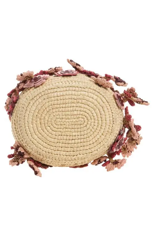 ANYA HINDMARCH Blossom Creature Crochet Raffia Crossbody Bag