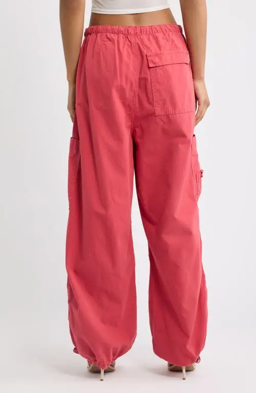 JADED LONDON Cotton Parachute Pants