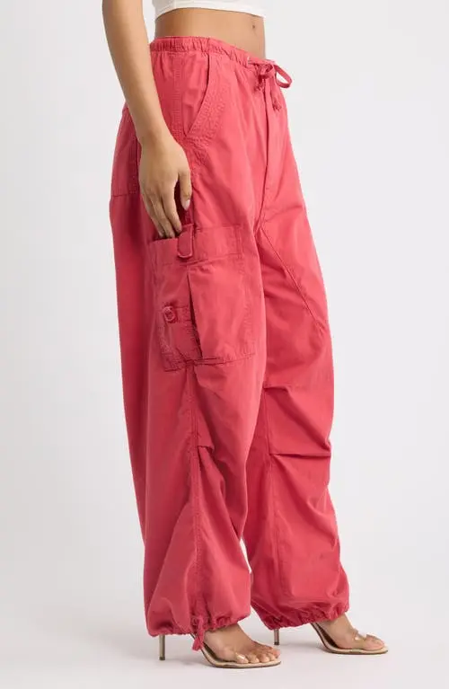 JADED LONDON Cotton Parachute Pants